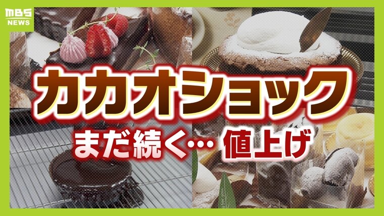 「チョコの価格は今後さらに倍に」カカオショックの原因はウイルス！？4億本以上の木が焼き払われる...菓子業界の打開策は？ | 特集 | MBSニュース